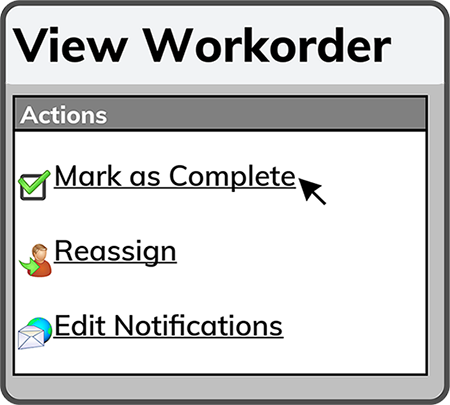 Complete Task Type - Workorder